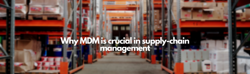 Master Data Management in supply chain - CODA Technology Solutions